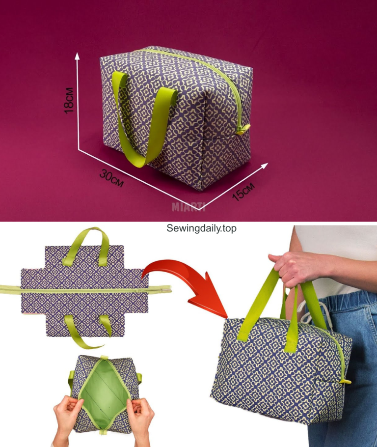 Sew Your Own Structured Zipper Bag: A Masterclass in Crafting ...